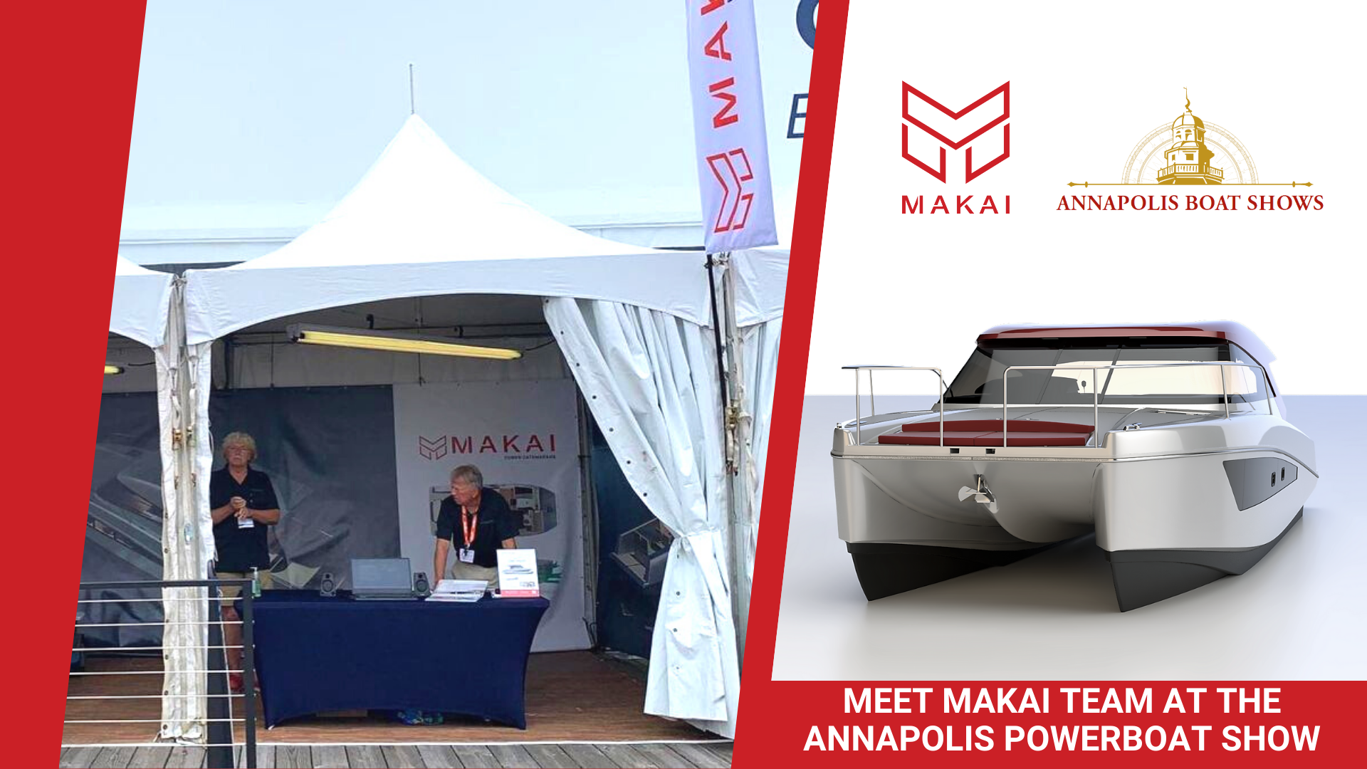 Meet the MAKAI Team at the Annapolis Powerboat show!